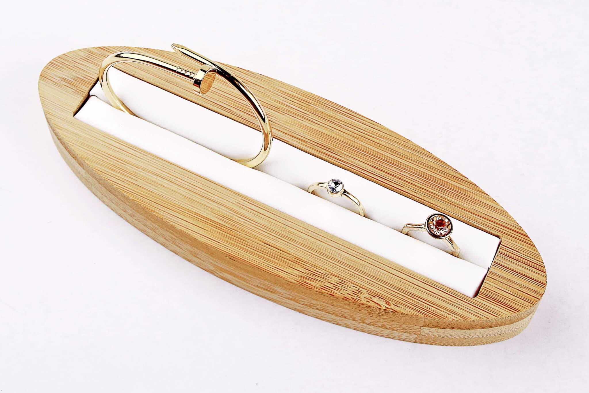 Bamboo Ring Holder - Jewelry Packaging Factory In China