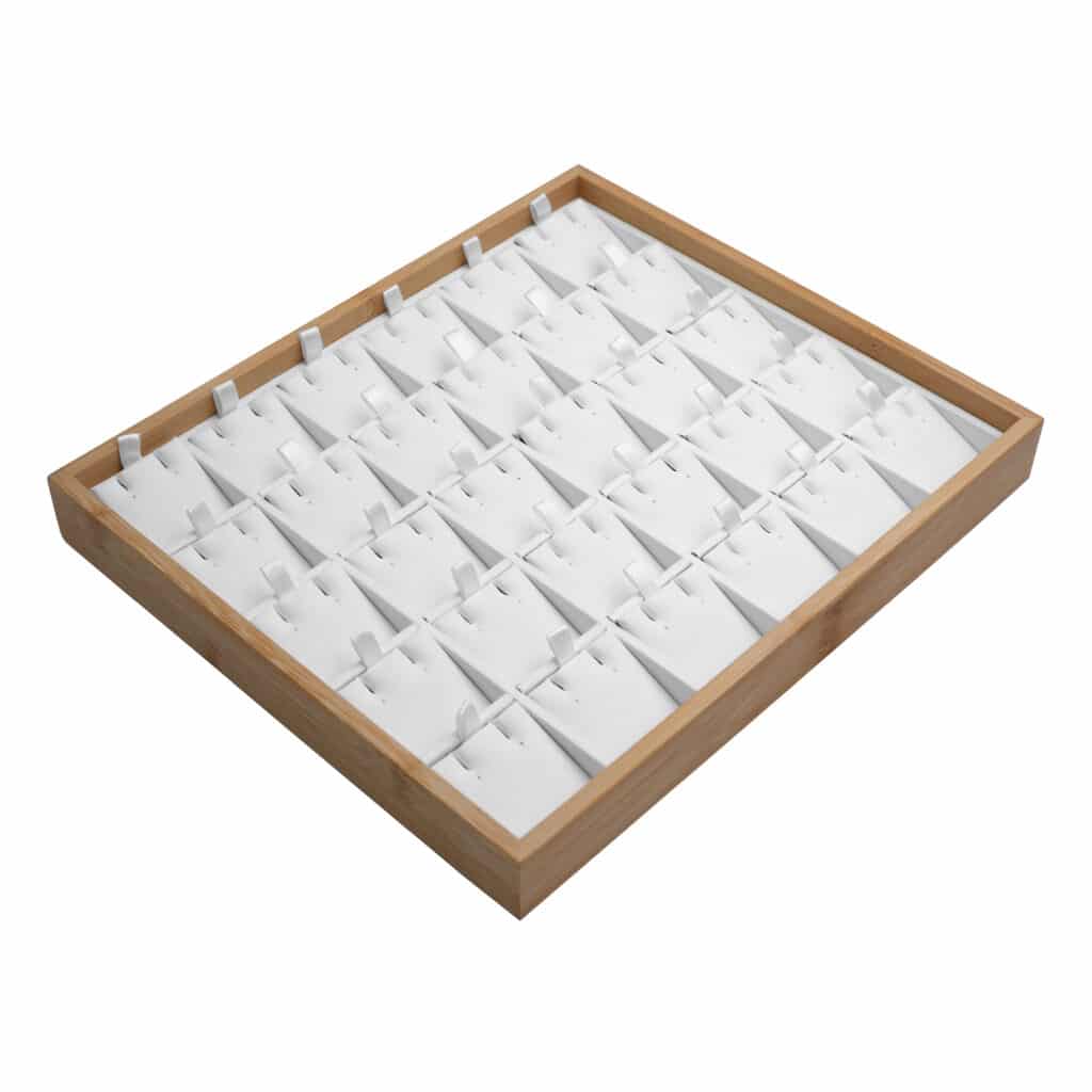 Bamboo Wood Display Tray - Jewelry Packaging Factory In China