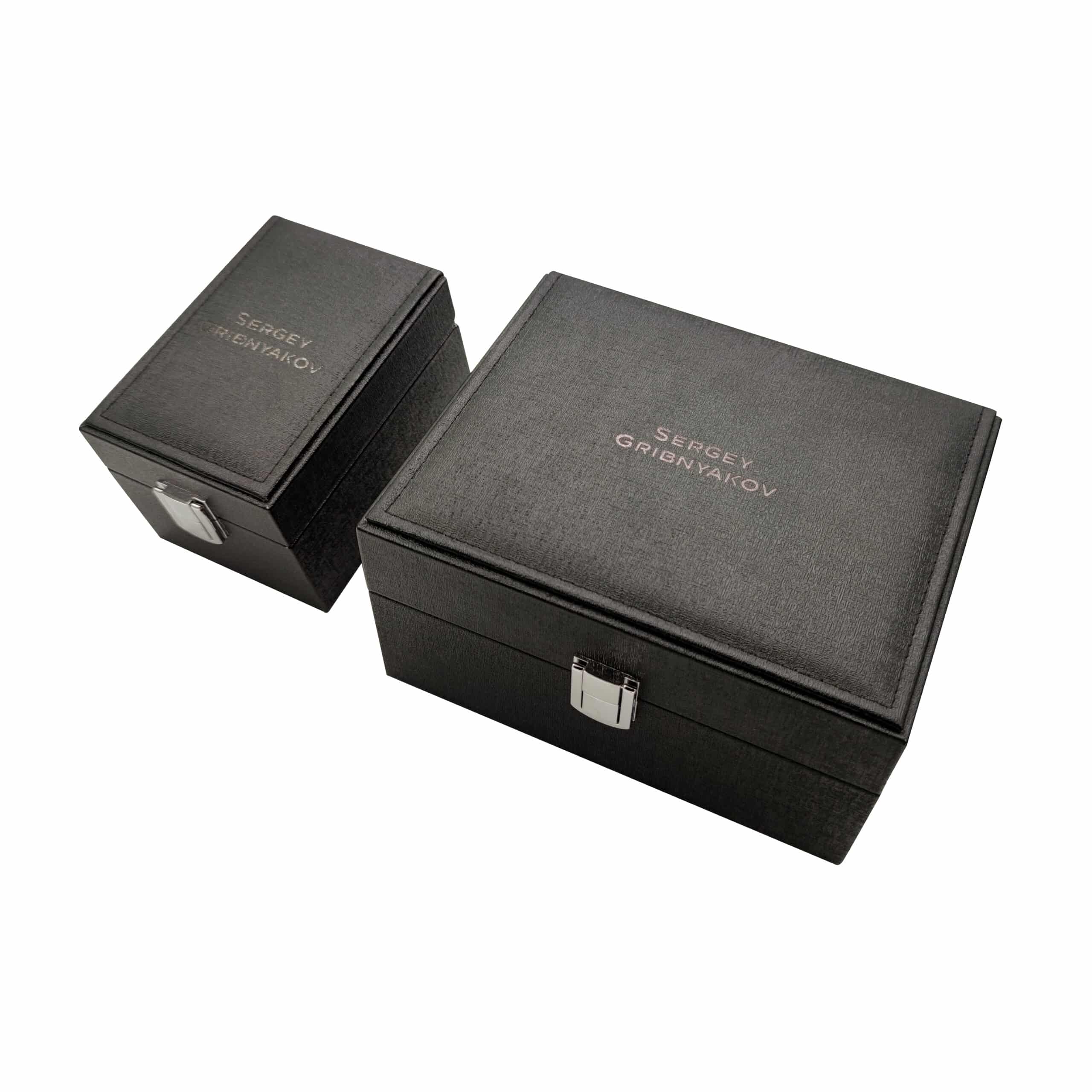 WB99 MINI Luxury Leatherette Watch Box – Custom High-End Packaging at ...