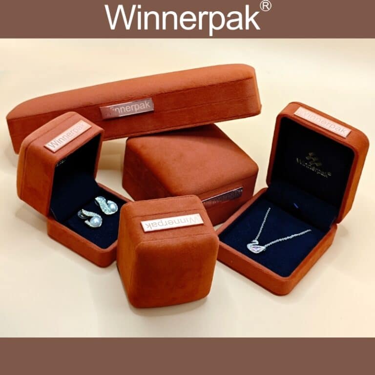 Brown PU Leather Jewelry Box |Luxury Velvet Jewelry Boxes - RF01-SU ...